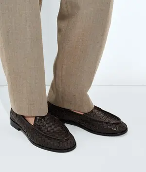 Bottega Veneta Silenzio Loafer - Espresso