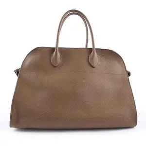 THE ROW Margaux Leather Tote - Brown