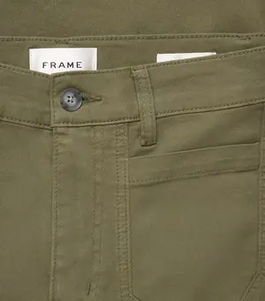 FRAME Le Slim Palazzo Bootcut Jeans - Green