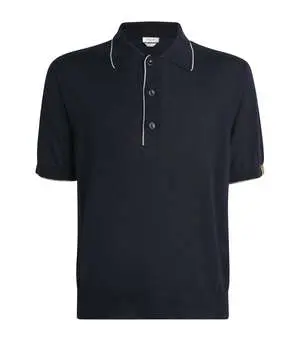 Jacob Cohen Wool-silk Polo Shirt