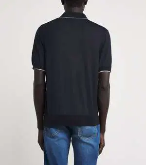 Jacob Cohen Wool-silk Polo Shirt