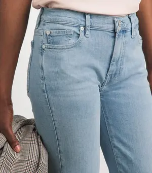 7 For All Mankind Dojo Flared Jeans - Blue