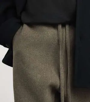 Fear Of God Wool-cashmere Flared Sweatpants
