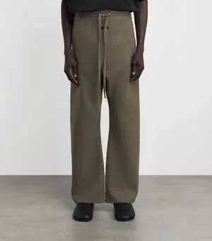 Fear Of God Wool-cashmere Flared Sweatpants