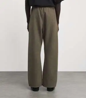 Fear Of God Wool-cashmere Flared Sweatpants