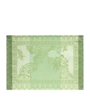 LE JACQUARD FRANÇAIS Cotton Imperial Promenade Placemat - Green