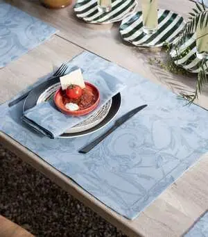 LE JACQUARD FRANÇAIS Linen Damask Tivoli Placemat