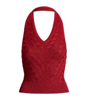 Ralph Lauren Halter Neck Camis Tanks For Women