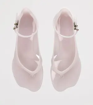 Chloé Jelly Heeled Sandals - Pink