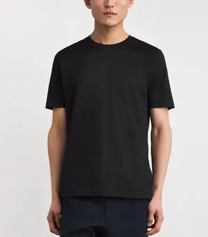 Corneliani Cotton Crew-neck T-shirt