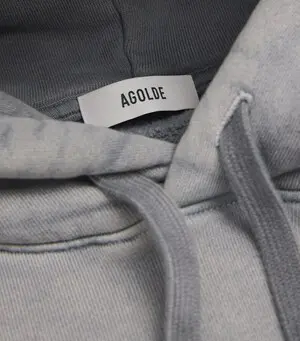 AGOLDE Cotton Salford Hoodie - Grey