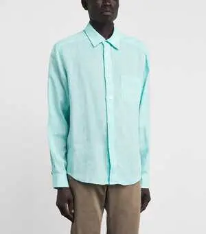 Jacob Cohen Linen Long-sleeve Shirt