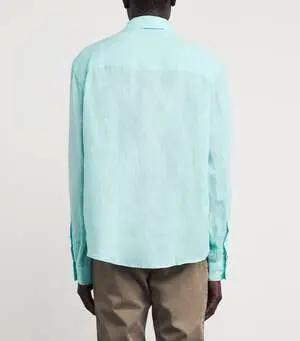 Jacob Cohen Linen Long-sleeve Shirt