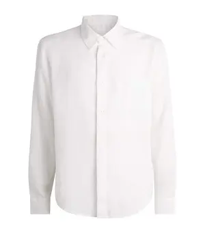 Jacob Cohen Linen Long-sleeve Shirt