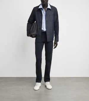 Jacob Cohen Linen Long-sleeve Shirt