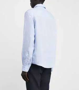 Jacob Cohen Linen Long-sleeve Shirt