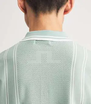J. Lindeberg Stripe Rue Short-sleeve Shirt