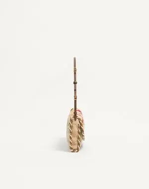 Valentino Garavani Devain Embroidered Shoulder Bag - Multicolour