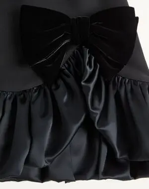Valentino Garavani Crepe Couture Short Dress