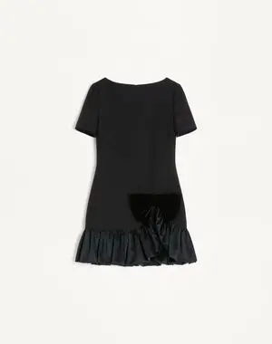 Valentino Garavani Crepe Couture Short Dress - Black
