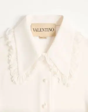Valentino Garavani Crepe De Chine Shirt - Ivory
