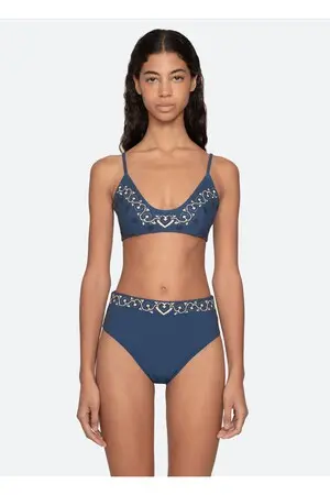 Sea Blaise Bikini Top - Black
