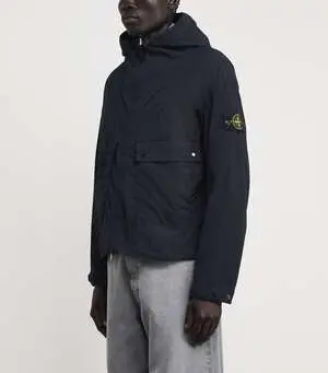 Stone Island Garment-dyed Hooded Jacket