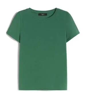 Max Mara Stretch-cotton T-shirt - Green