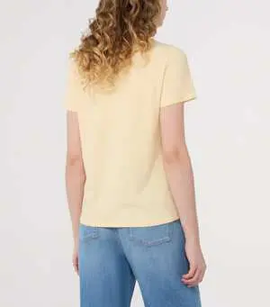 Max Mara Stretch-cotton T-shirt - Yellow