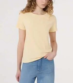 Max Mara Stretch-cotton T-shirt - Yellow