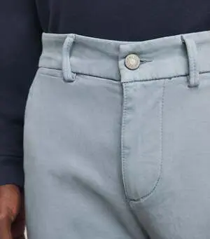 7 For All Mankind Luxe Performance Regular Slim Chinos - Blue