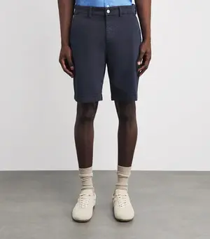 7 For All Mankind Luxe Performance Chino Shorts - Navy