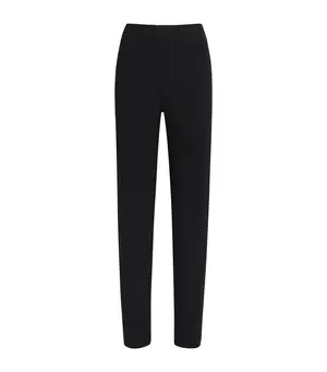 Eterne Cotton-modal Ribbed Sweatpants
