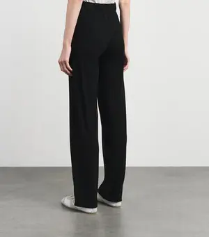 Eterne Cotton-modal Ribbed Sweatpants
