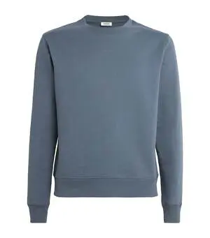 Sandro Cotton Logo Sweatshirt - Black