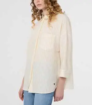 Max Mara Linen Stripe Shirt