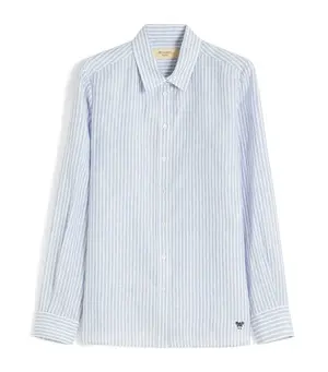 Max Mara Linen Stripe Shirt