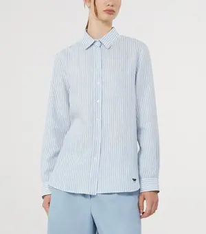 Max Mara Linen Stripe Shirt
