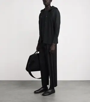 Issey Miyake Pleated Hoodie