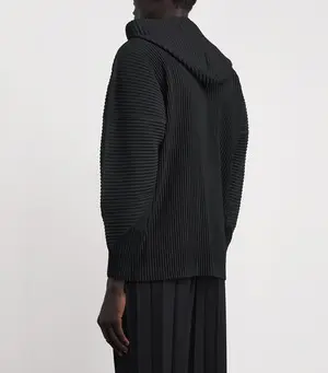 Issey Miyake Pleated Hoodie