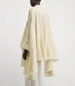 Palmer//harding Silk Voile Trace Shirt