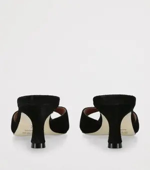 Staud Suede Brigitte Mules