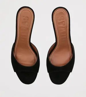 Staud Suede Brigitte Mules