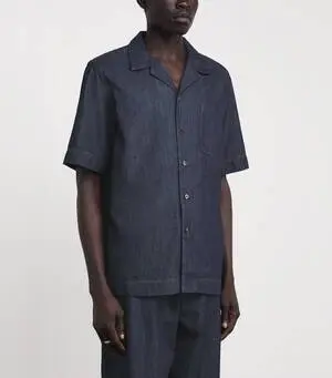 Dries Van Noten Denim Short-sleeve Shirt