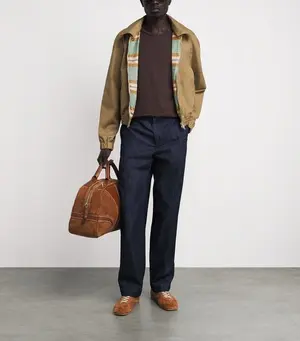 Dries Van Noten Twill Bomber Jacket