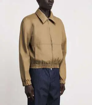 Dries Van Noten Twill Bomber Jacket