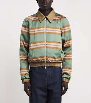 Dries Van Noten Twill Bomber Jacket