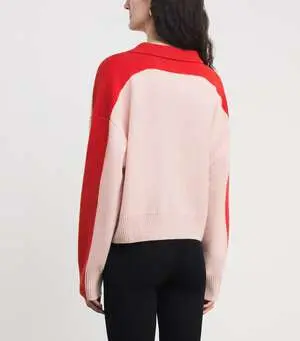 Soft Goat Cashmere Polo-neck Sweater