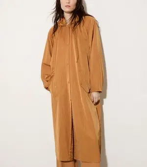 Max & Co. Hooded Longline Raincoat