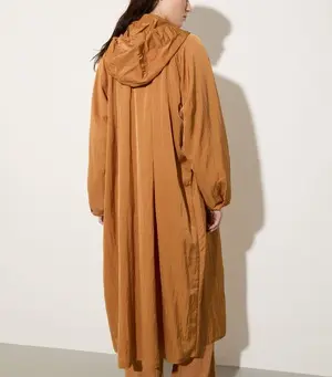 Max & Co. Hooded Longline Raincoat